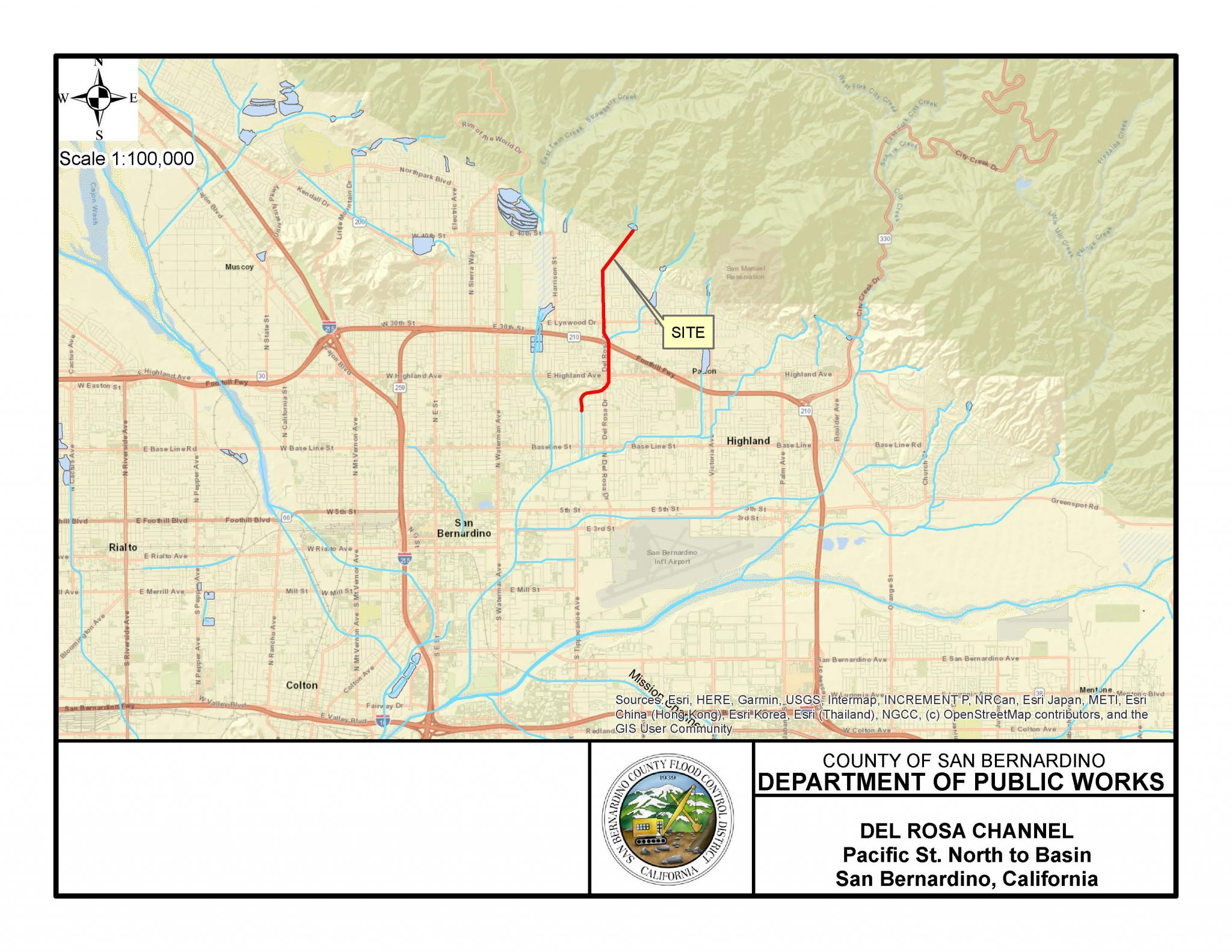 Del Rosa Channel Hardening – Public Works