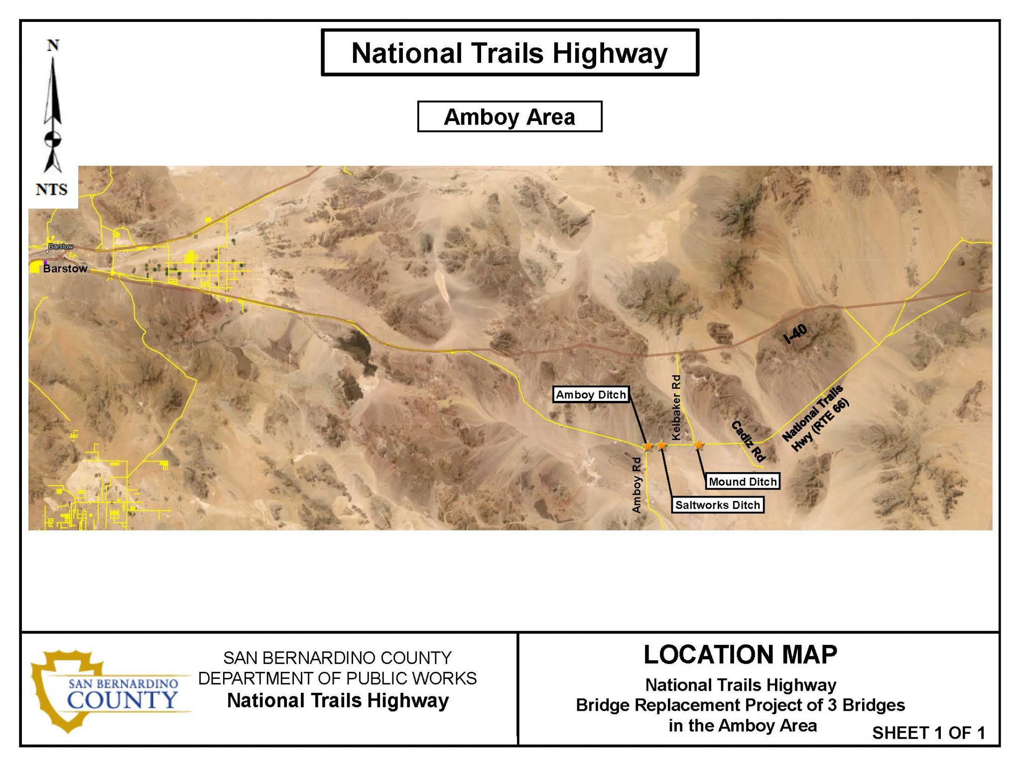 National Trails Highway 3 Bridges Project – Public Works